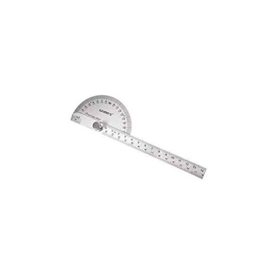 90*150 Protractor Stainless Steel - Nikko Hardware