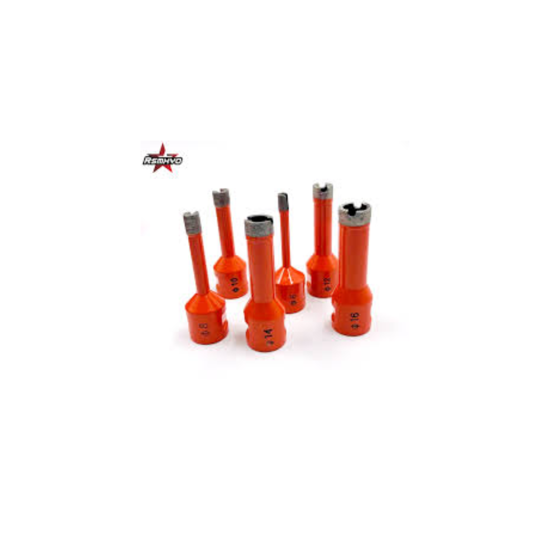 20mm Core Bit Set Granite Red - Nikko Hardware