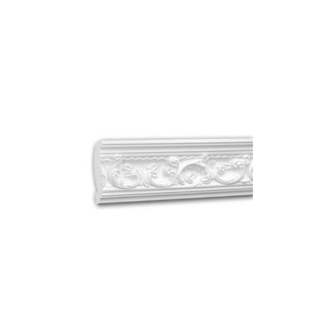 100mm*24m Design White Cornice - Nikko Hardware