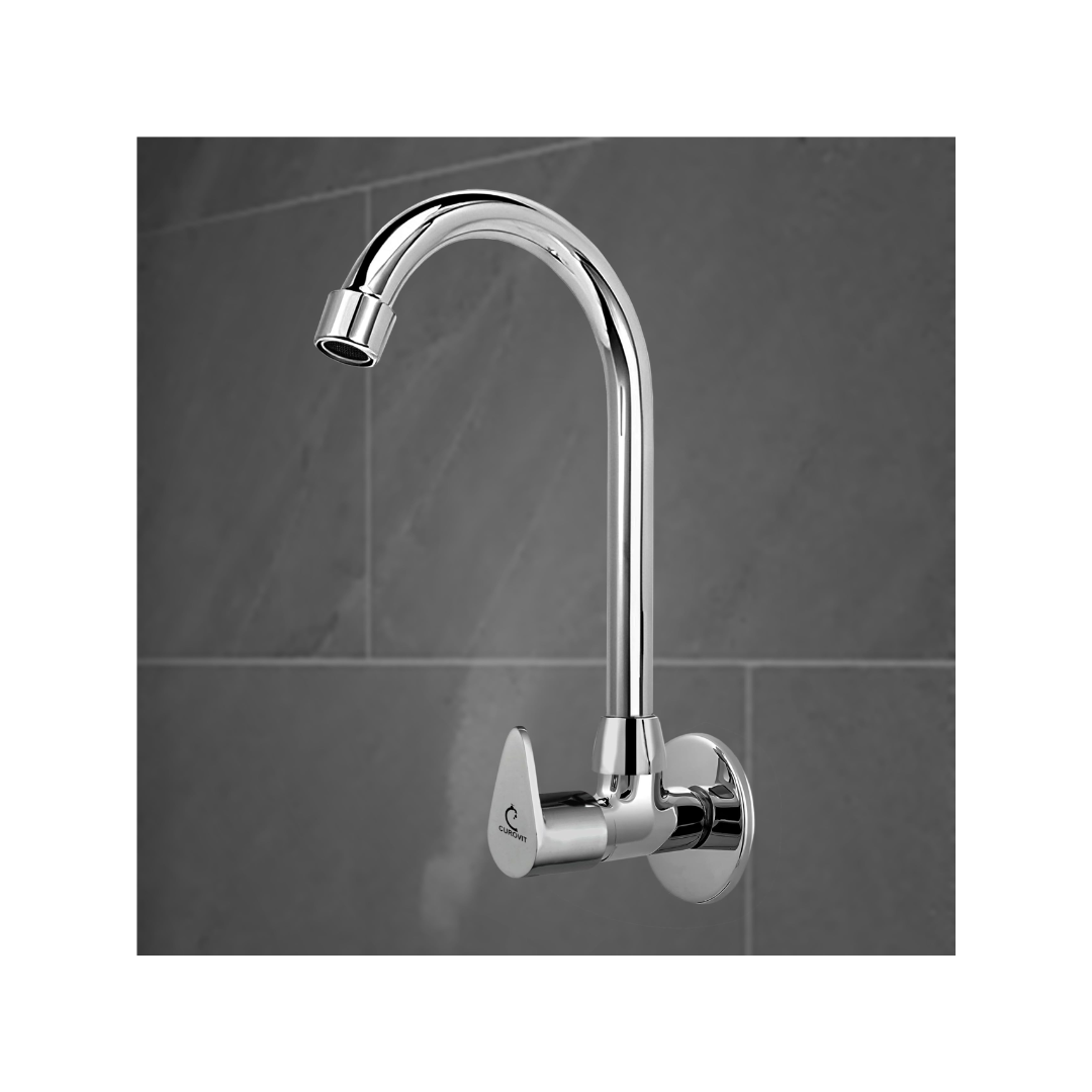 Wall Long Sprout Tap - Nikko Hardware