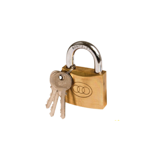 63mm Tricircle Padlock BRA 266 - Nikko Hardware