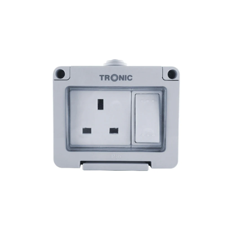 Waterproof single socket tronic - Nikko Hardware